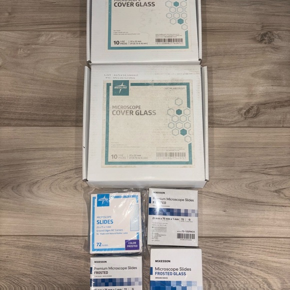 Medline/Mckesson | Other | Microscope Cover Glass And Slides Set | Poshmark